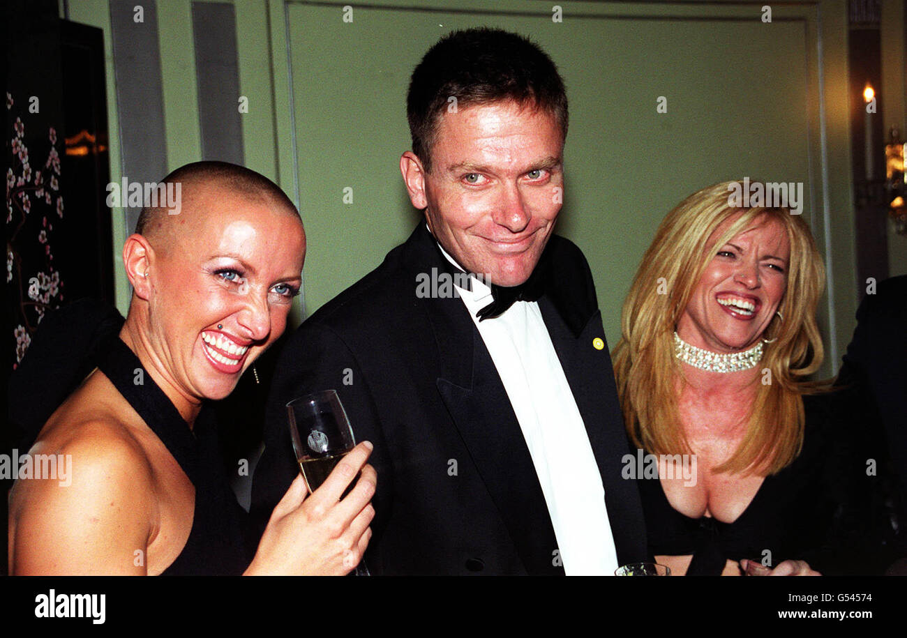 Ex big brother house mates left right nichola holt hi-res stock ...