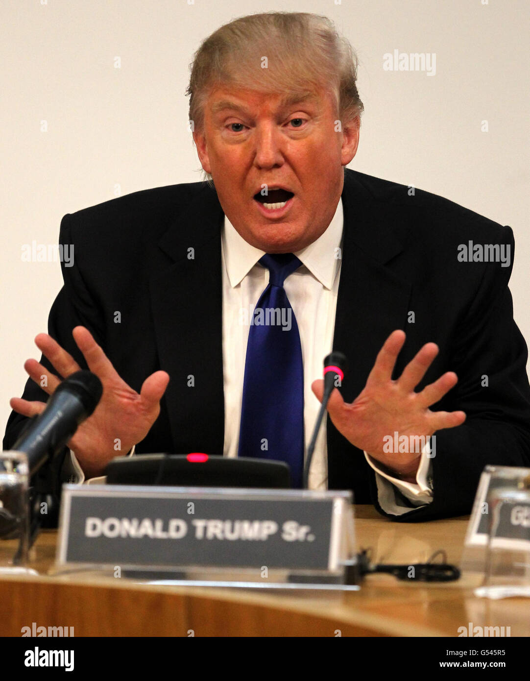Donald Trump Sr, Chairman and Chief Executive Officer of The Trump ...