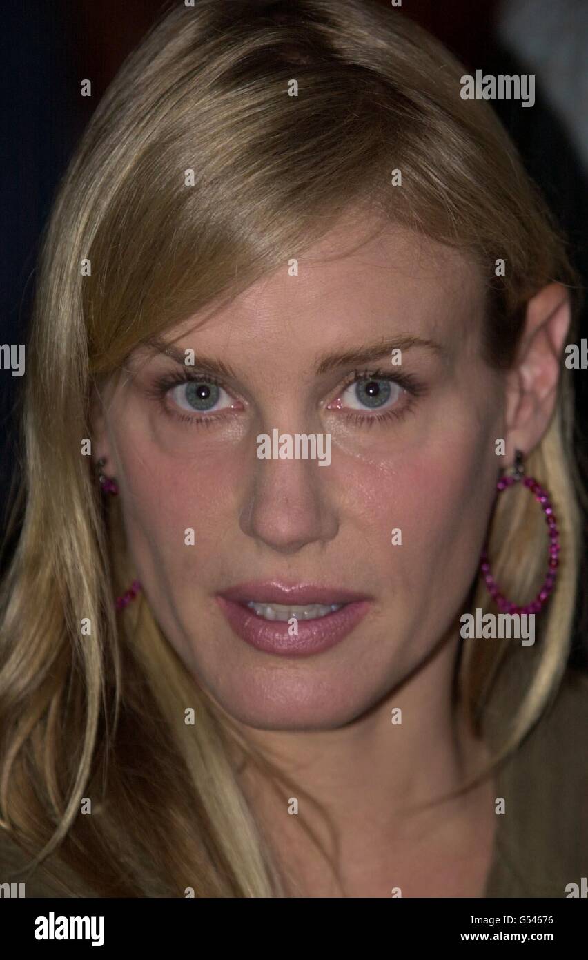 Hollywood star daryl hannah new leading man rolf saxon hi-res stock ...