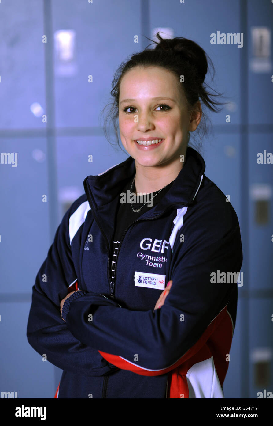 Hannah Whelan poses as the British Gymnastics Women's Senior European ...