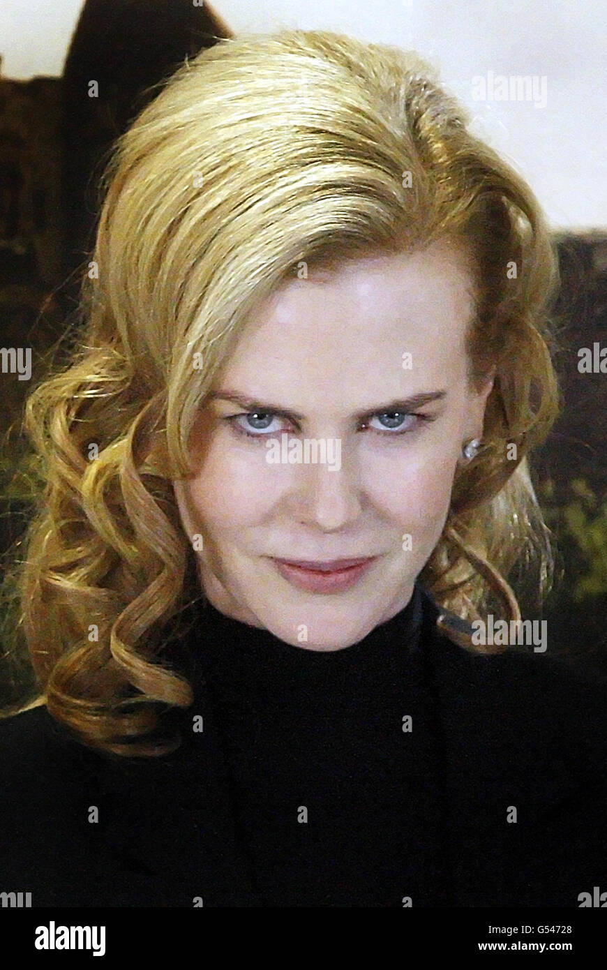 Nicole Kidman during a photocall at Waverley Gate in Edinburgh ...