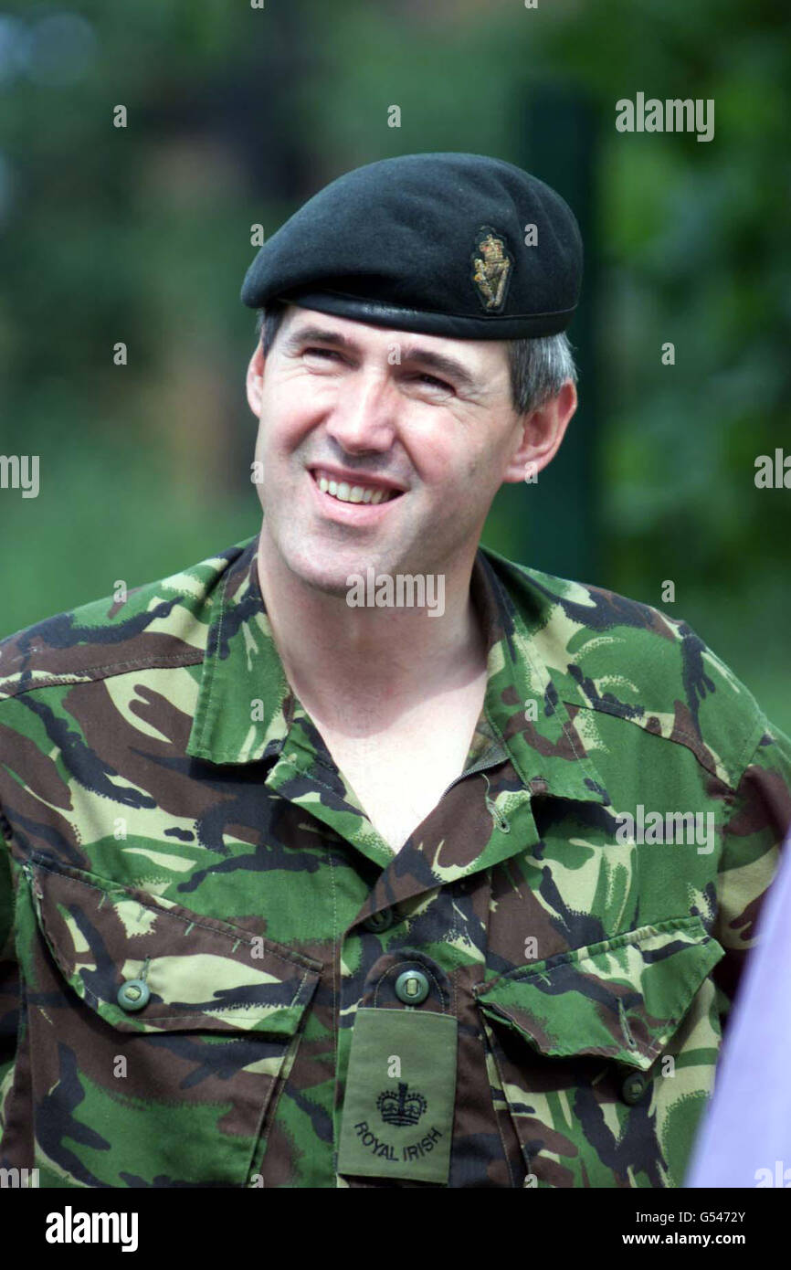 Major John Douglas second in-command at Canterbury barracks after ...
