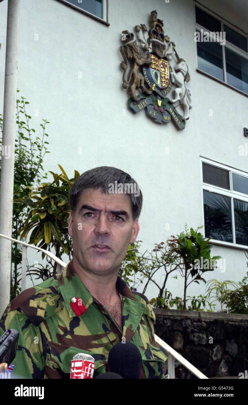 Brigadier gordon hughes hi-res stock photography and images - Alamy
