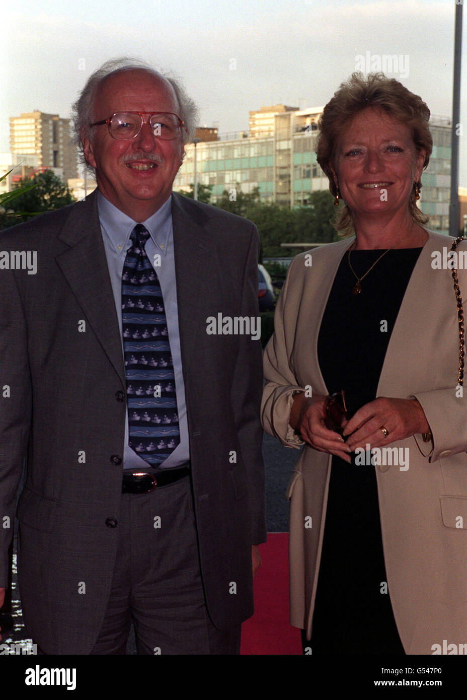 BBC 40th anniv Michael Fish Stock Photo - Alamy