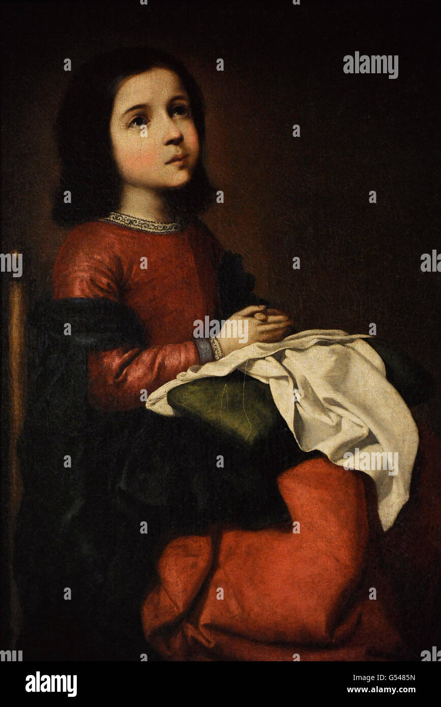 Francisco de zurbaran portrait hi-res stock photography and images - Alamy