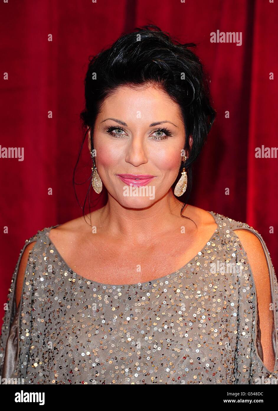 Jessie Wallace arriving for the 2012 British Soap Awards at ITV London ...
