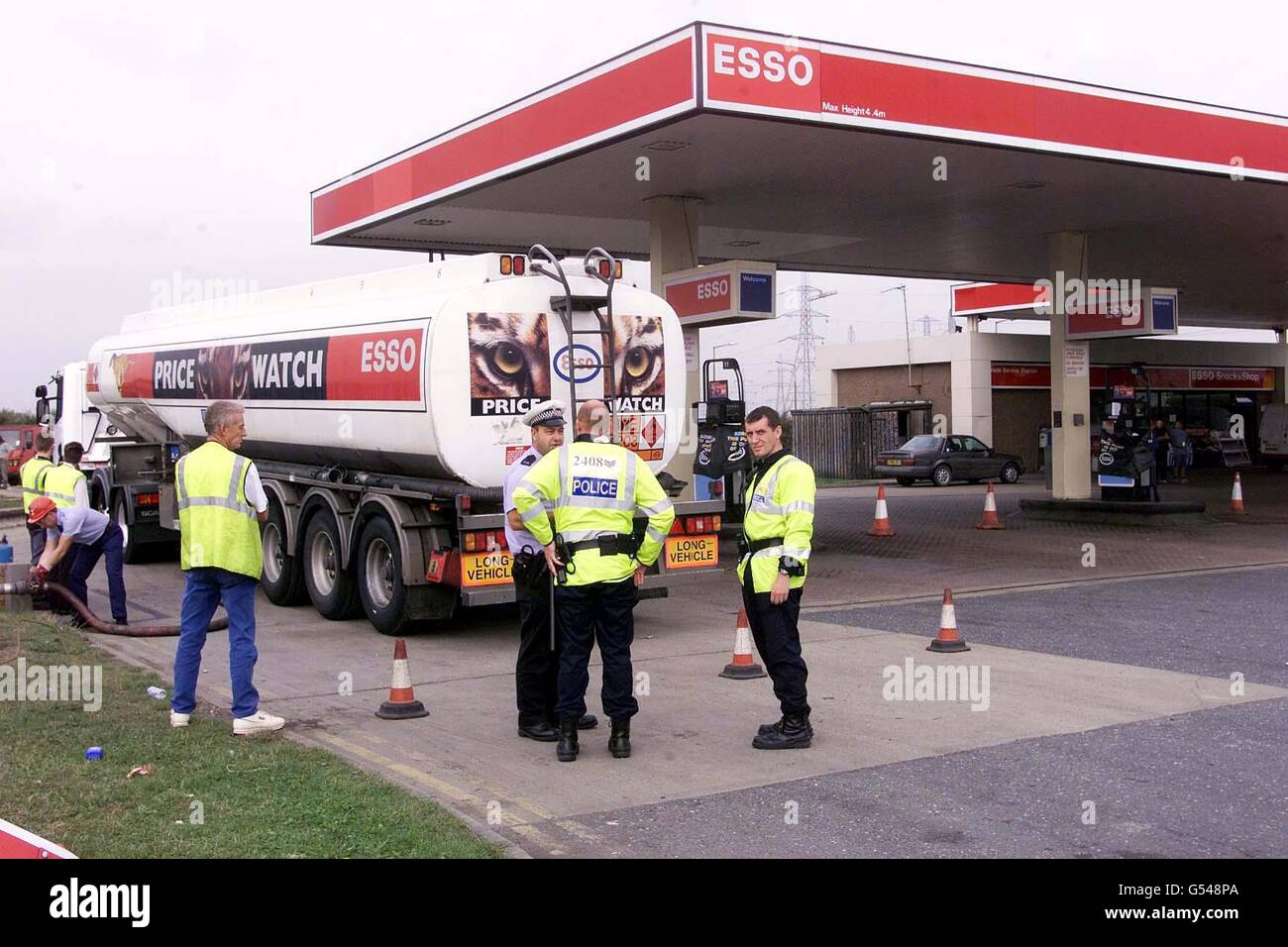 Esso fuel truck hi-res stock photography and images - Alamy