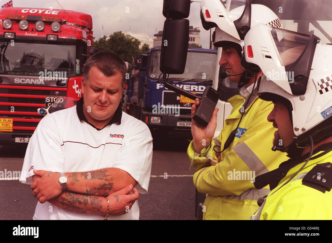 Lorry driver ray marsh hi-res stock photography and images - Alamy