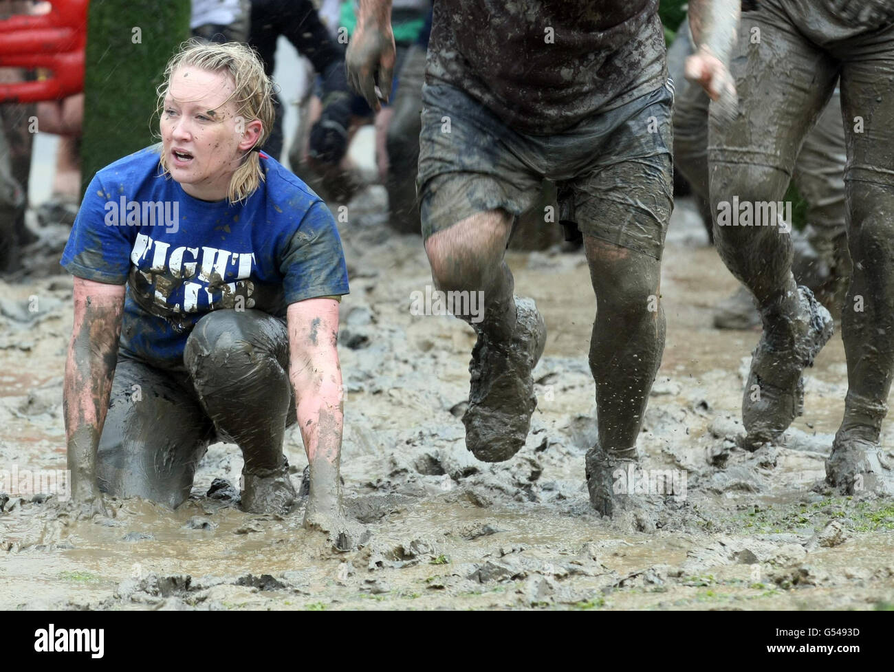 Maldon Mud Race Stock Photo - Alamy