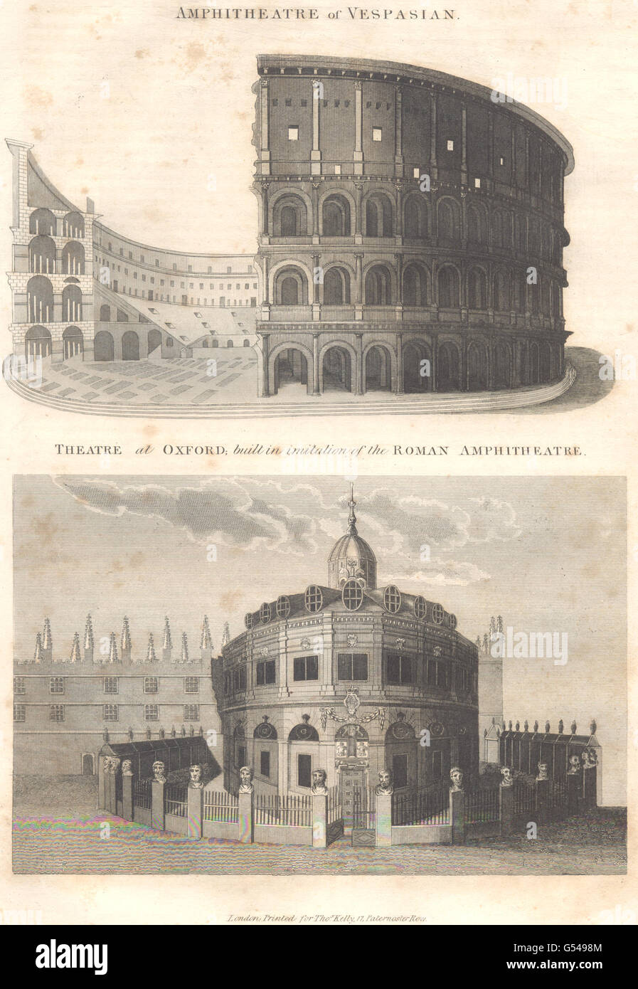 CLASSICAL ARCHITECTURE: Amphitheatre Vespasian. Sheldonian Theatre ...