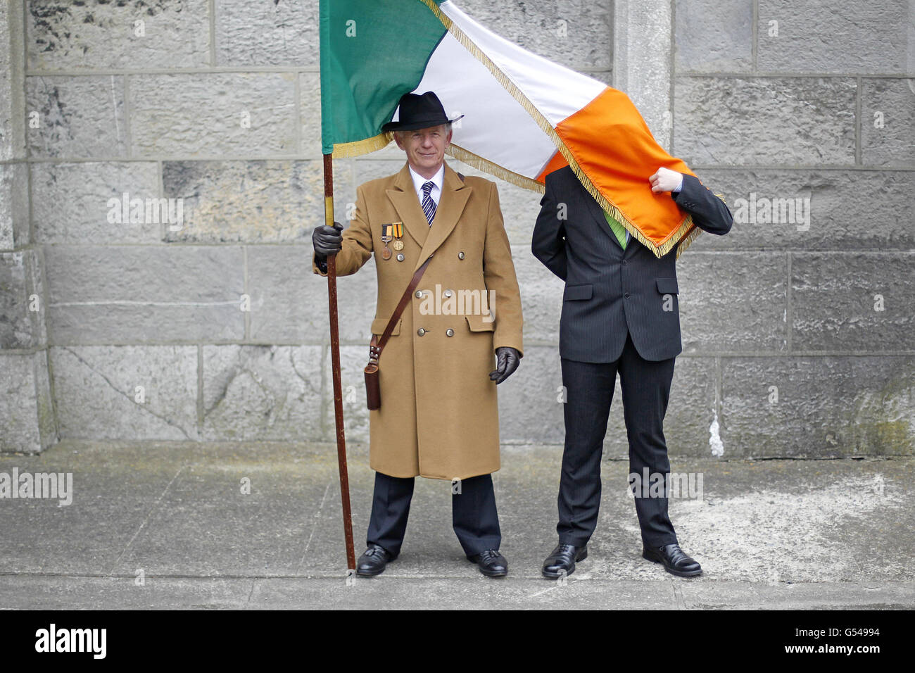 Fianna Fail commemoration Stock Photo - Alamy