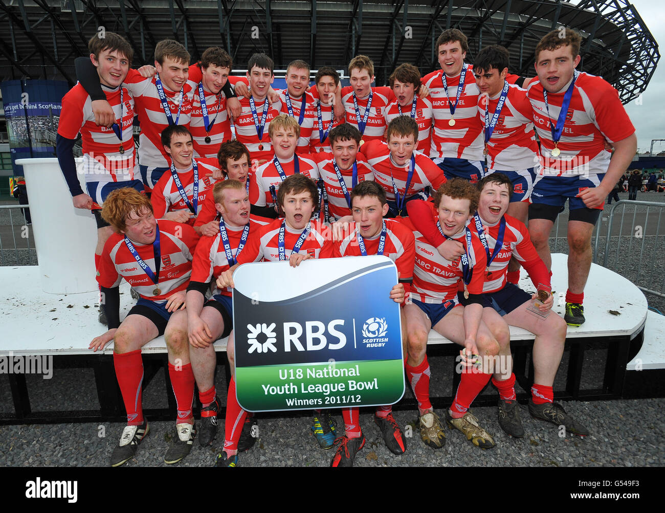 Rugby union national finals murrayfield hi-res stock photography and ...