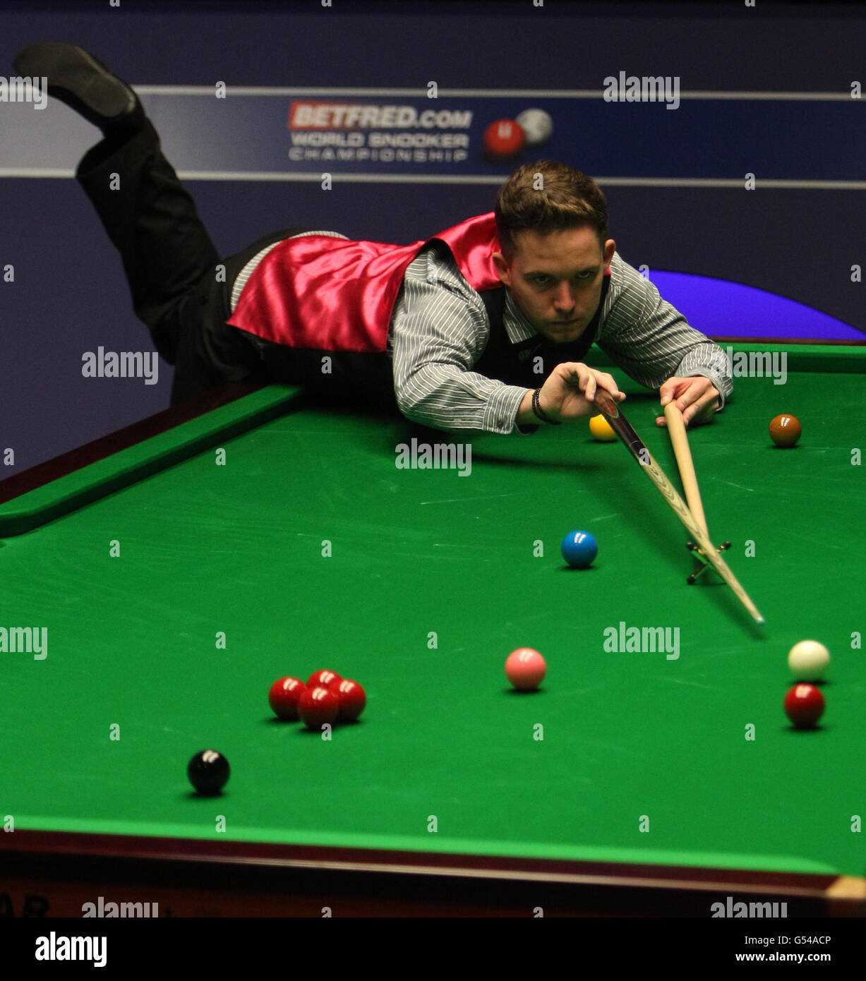 Snooker world championship sheffield snooker world hi-res stock ...