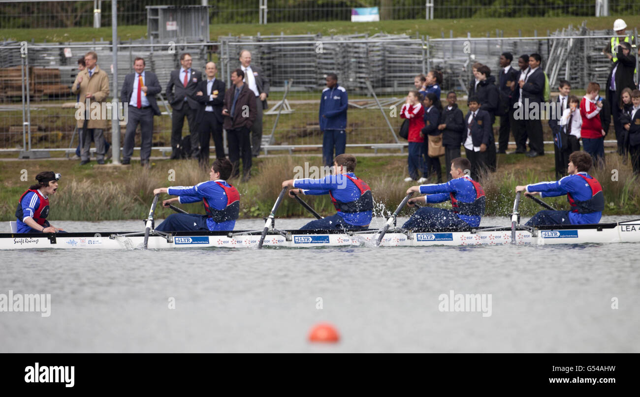 Eton college dorney lake rowing centre hi-res stock photography and ...