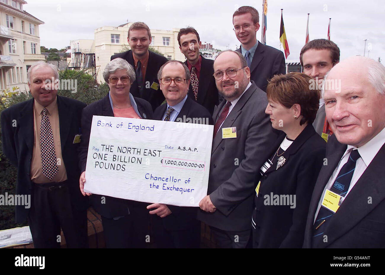 Liberal democrat deputy leader alan beith third from left hi-res stock ...