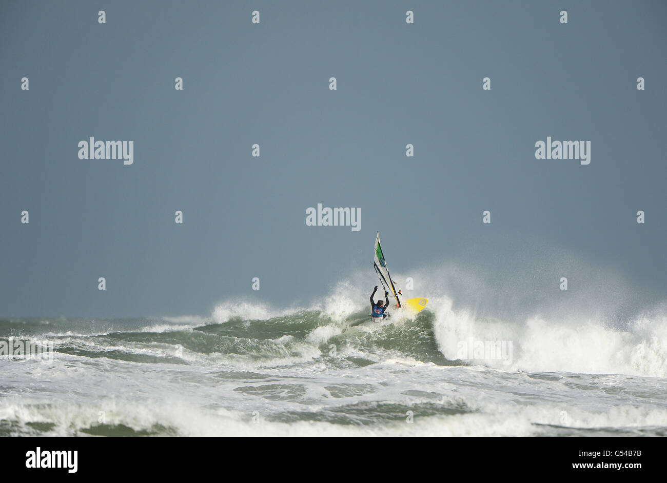 Red Bull Storm Chasers Extreme Windsurfing Stock Photo - Alamy