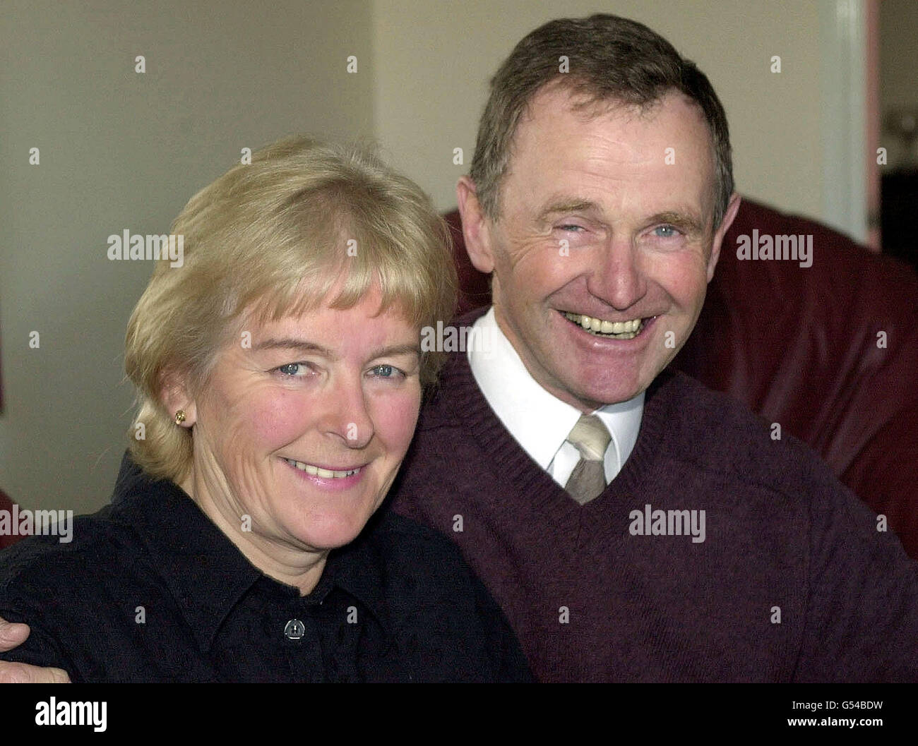 Bruce and Sue Faulds at home in Longparish, near Andover, Hampshire ...