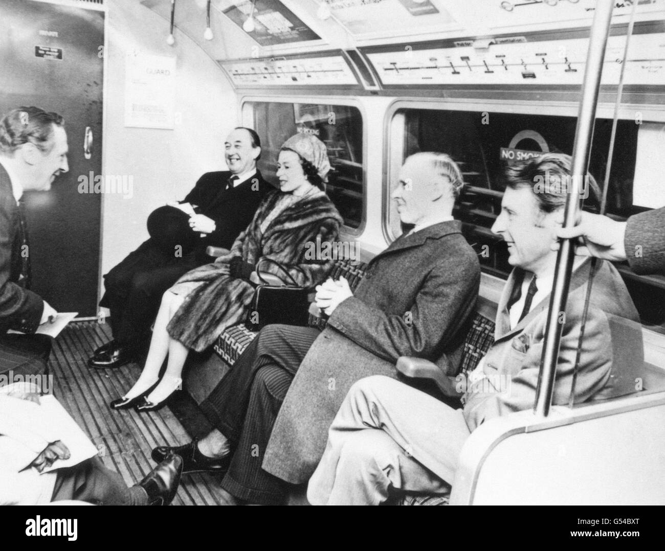Royalty - Queen Elizabeth II - Victoria Line Stock Photo - Alamy