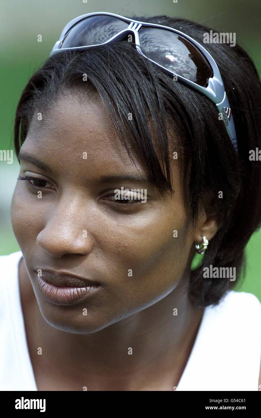Olympics 2000 Denise Lewis Stock Photo - Alamy