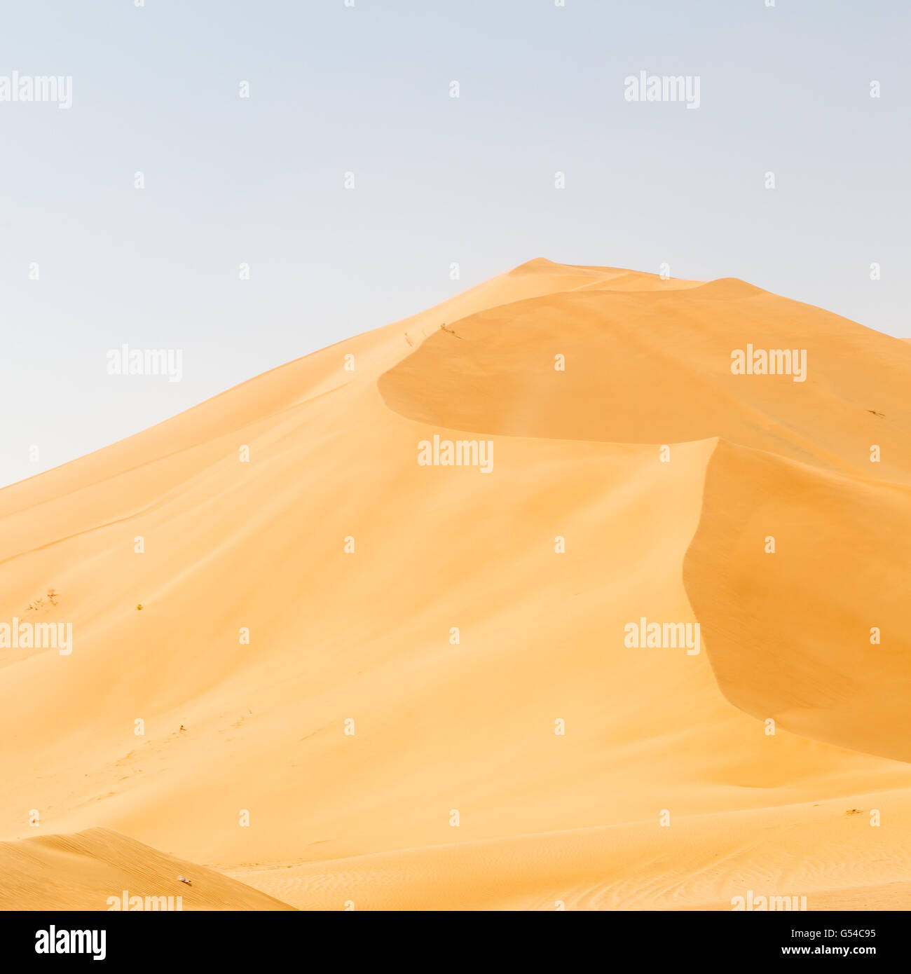 the empty quarter and outdoor sand dune in oman old desert rub al khali ...