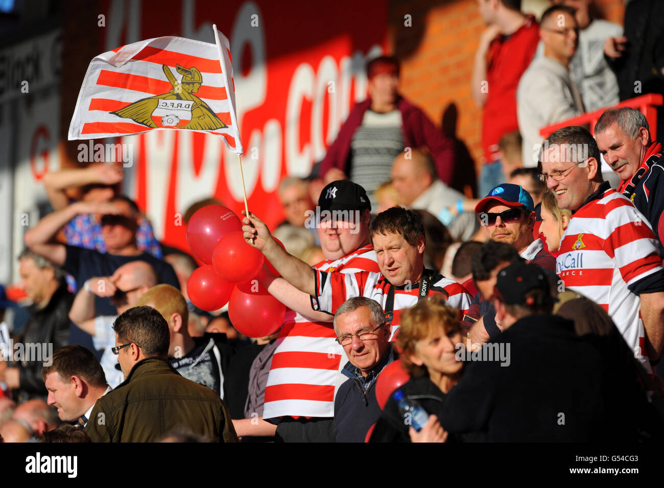 Exeter city football supporters hi-res stock photography and images - Alamy