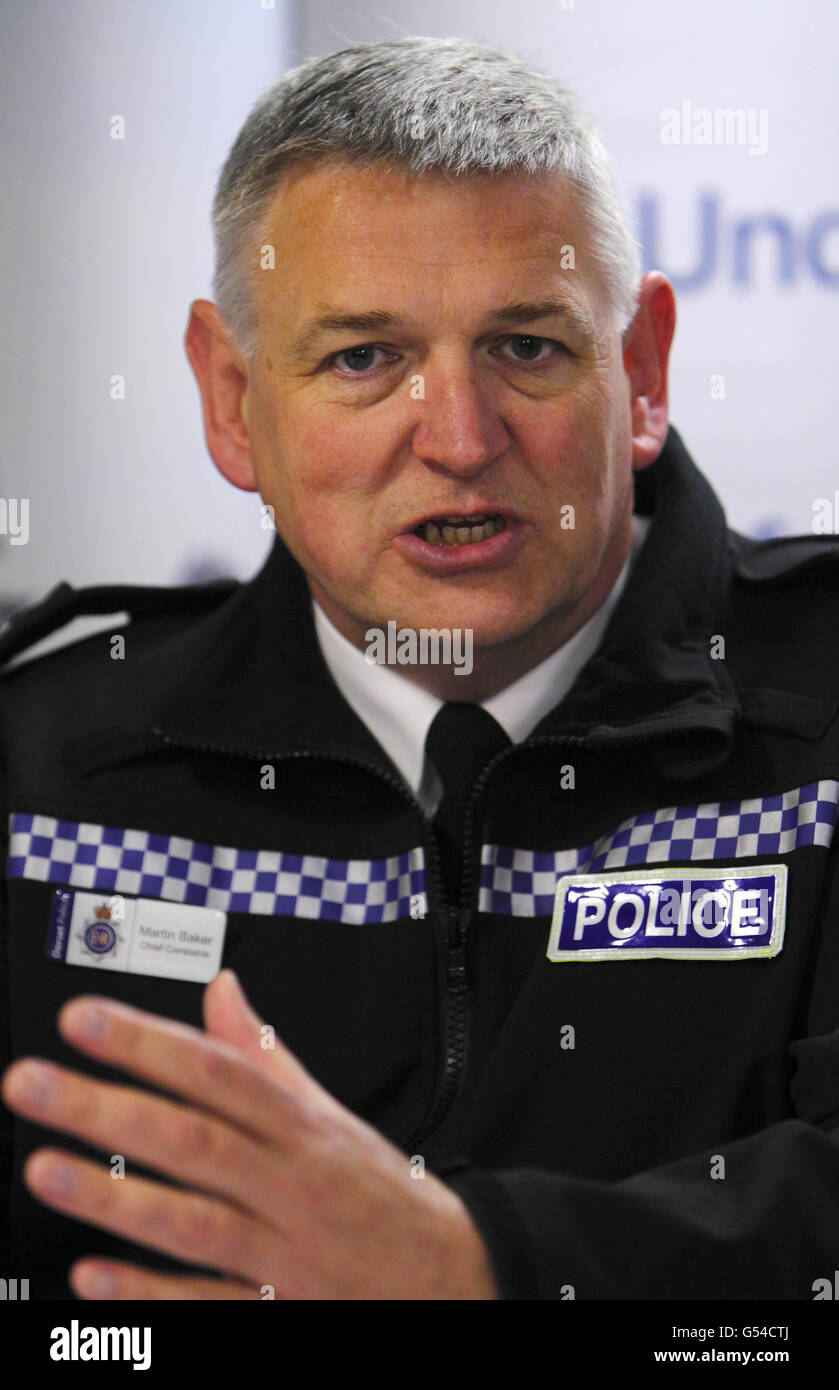 Dorset Police Chief Constable Martin Baker aboard the Royal Navy ...