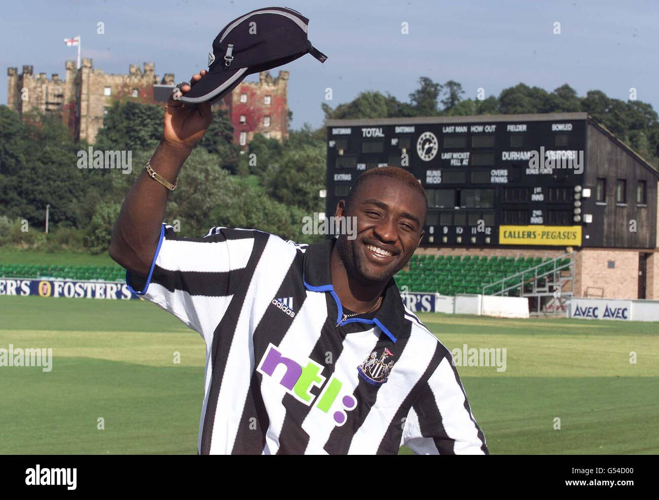 Newcastle sign Lua Lua Stock Photo - Alamy