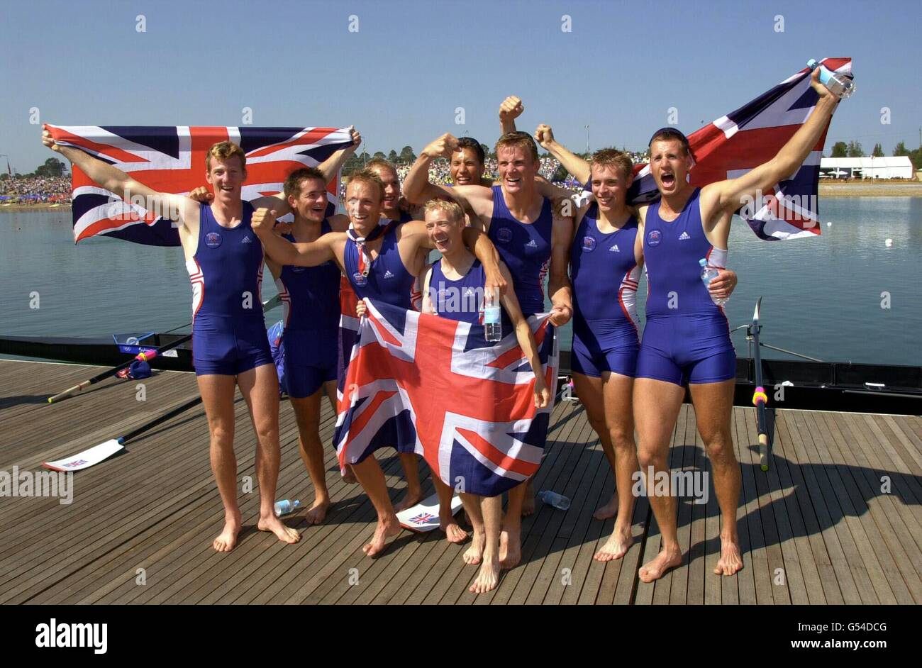 Olympics Britain's Men's Eight Stock Photo - Alamy