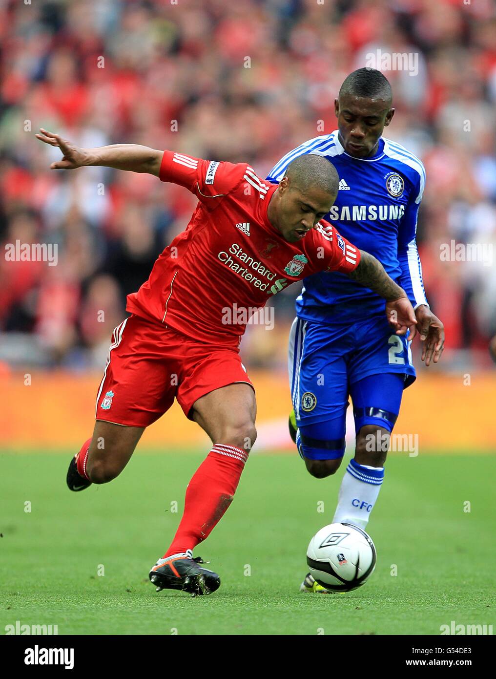 Soccer - FA Cup - Final - Liverpool v Chelsea - Wembley Stadium Stock ...