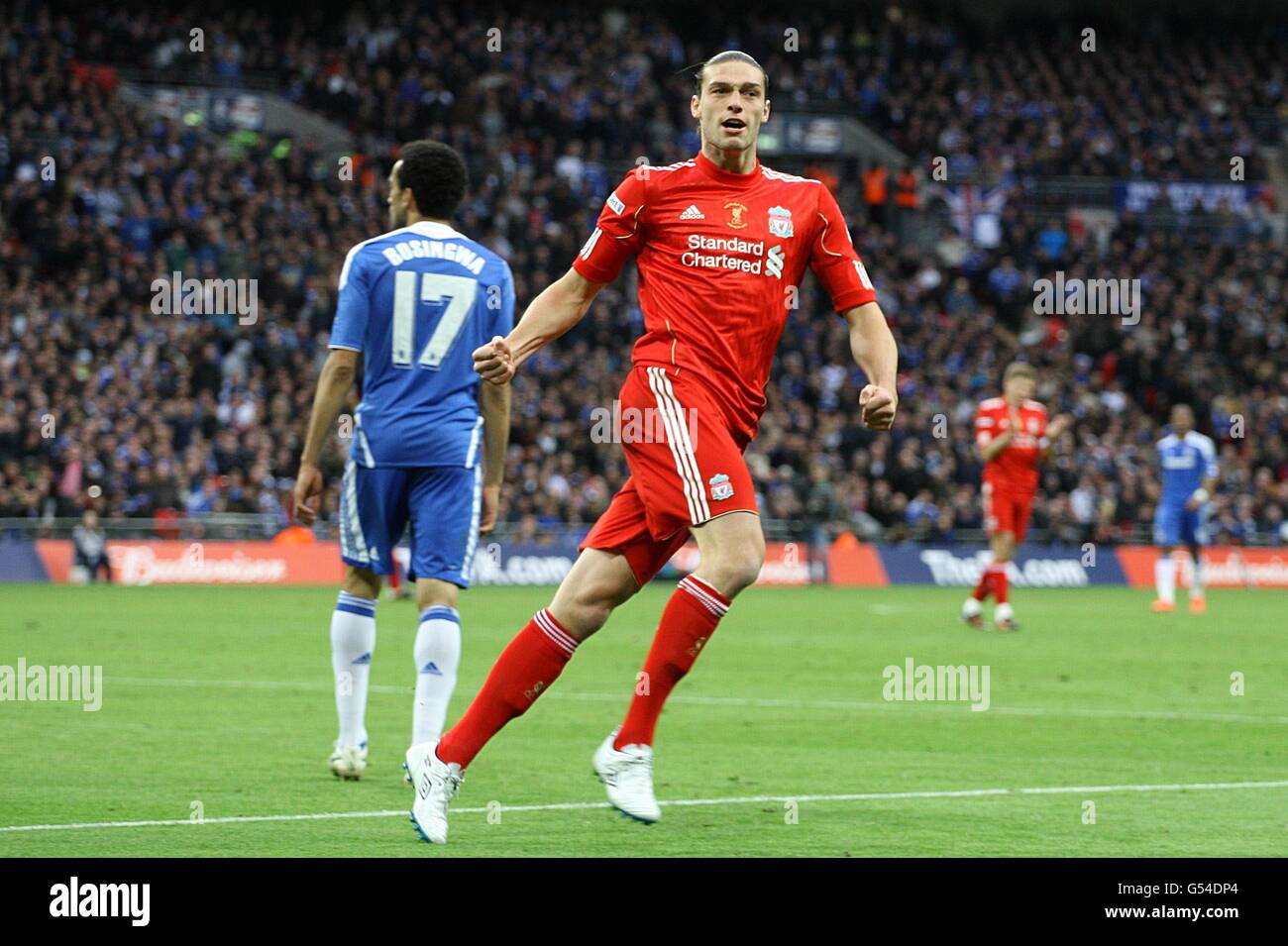 Soccer - FA Cup - Final - Liverpool v Chelsea - Wembley Stadium Stock ...