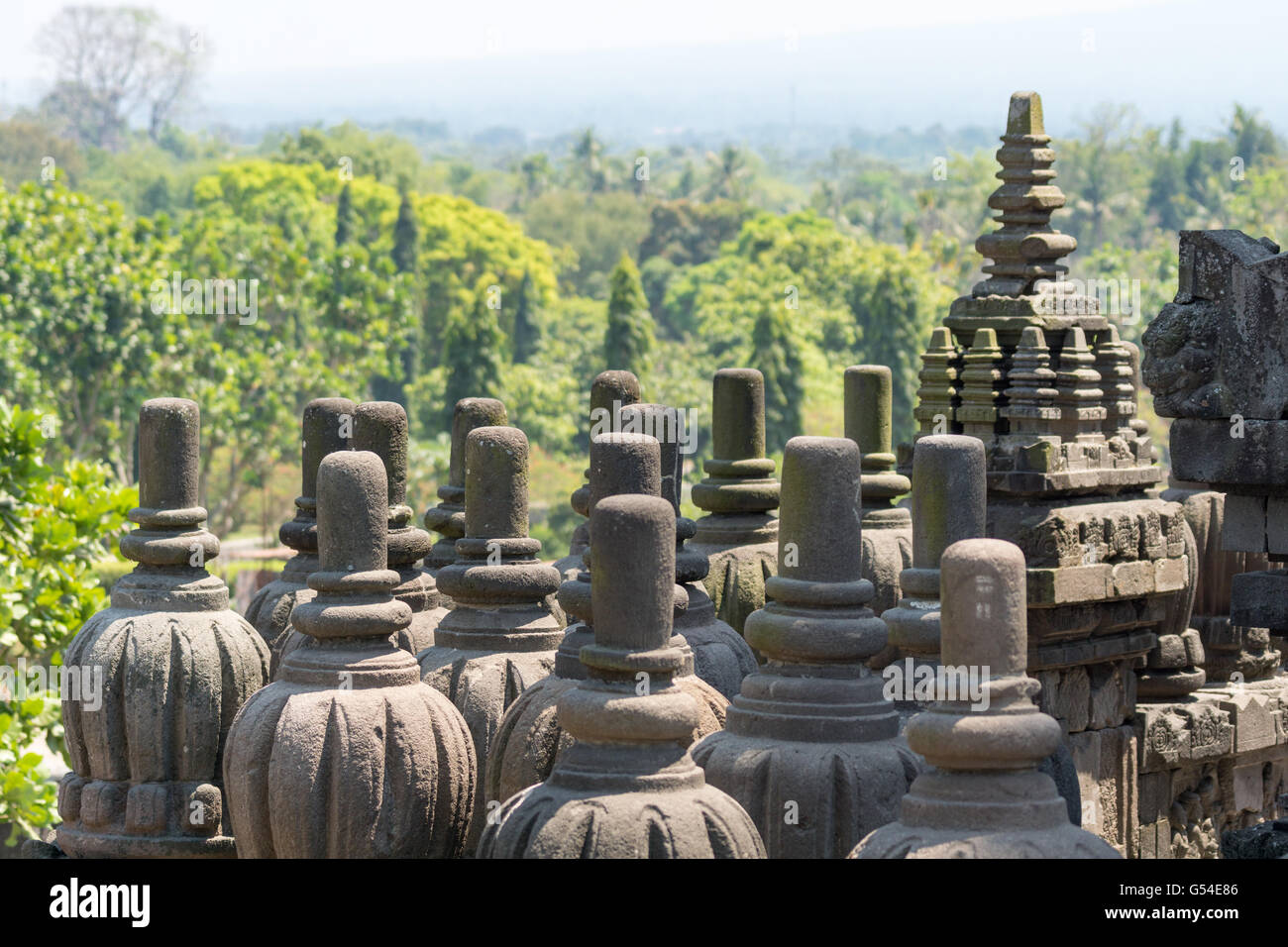 Indonesia, Java, Sleman, Prambanan Temple, Hindu temple complex Stock ...