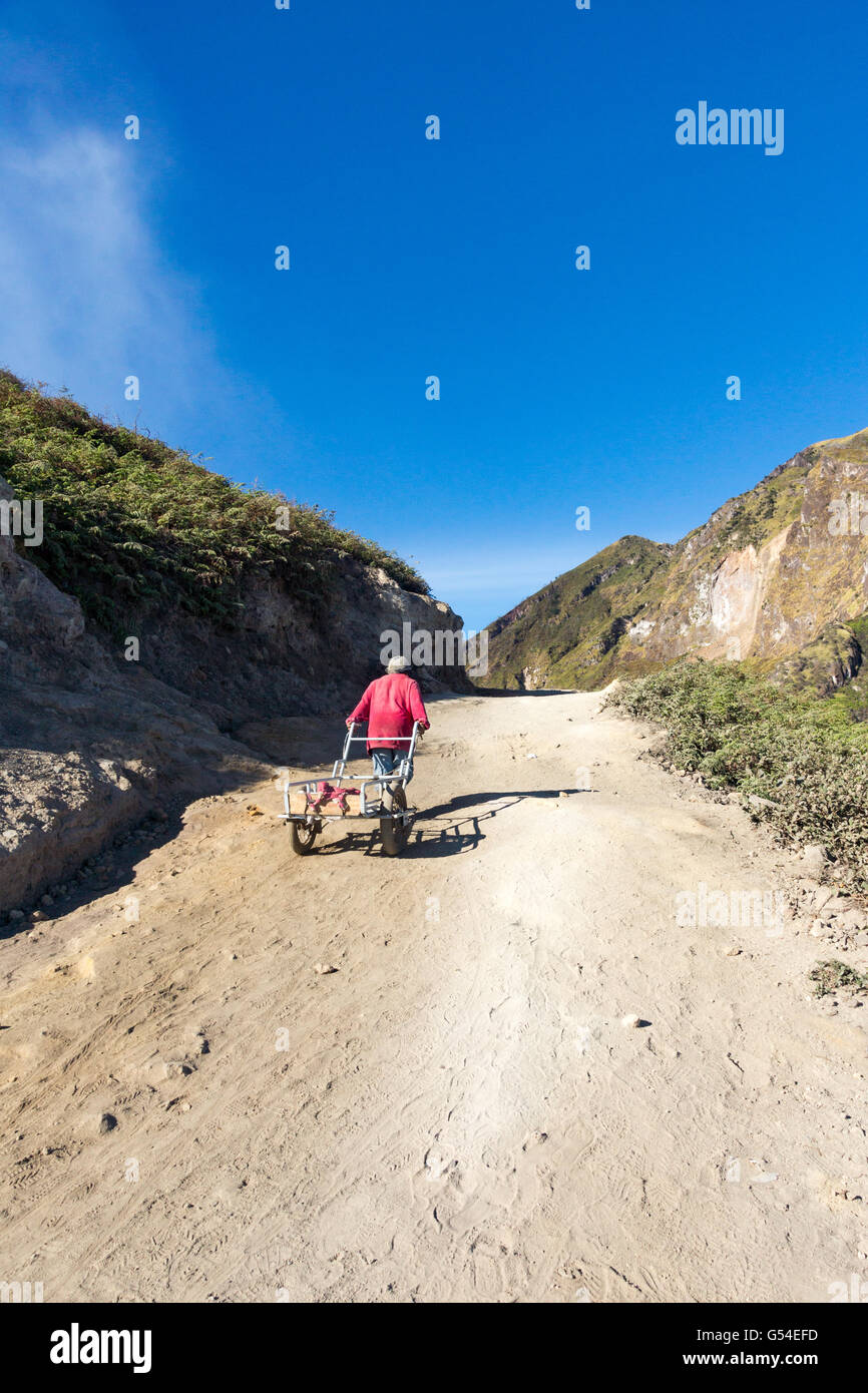 Rear view east java hi-res stock photography and images - Alamy