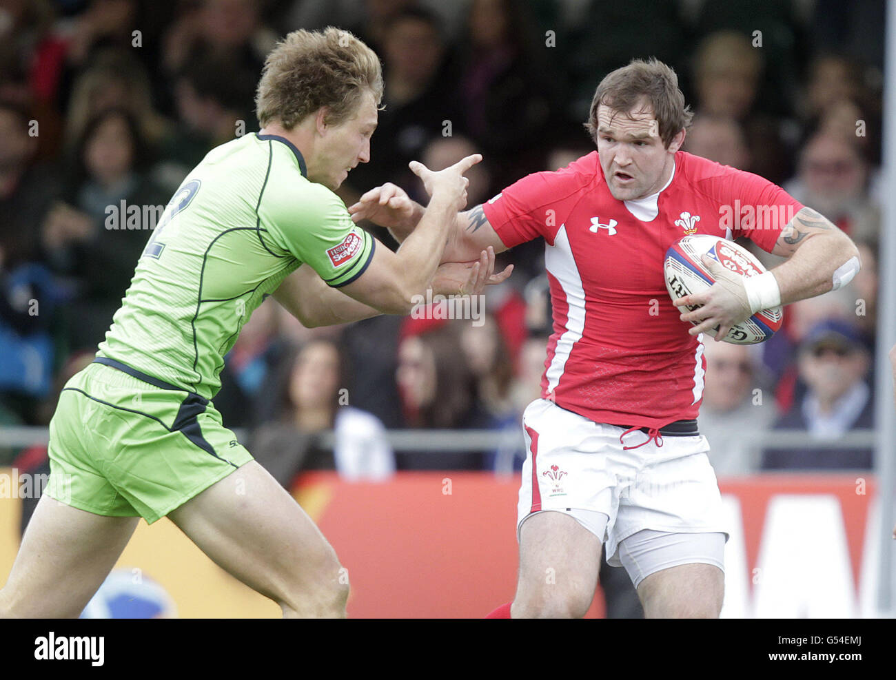 Rugby Union - 2012 Glasgow Sevens - Day Two - Scotstoun Stadium. Wales ...