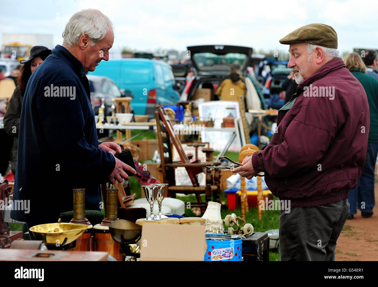 Measham Car Boot Sale Stock Photo - Alamy