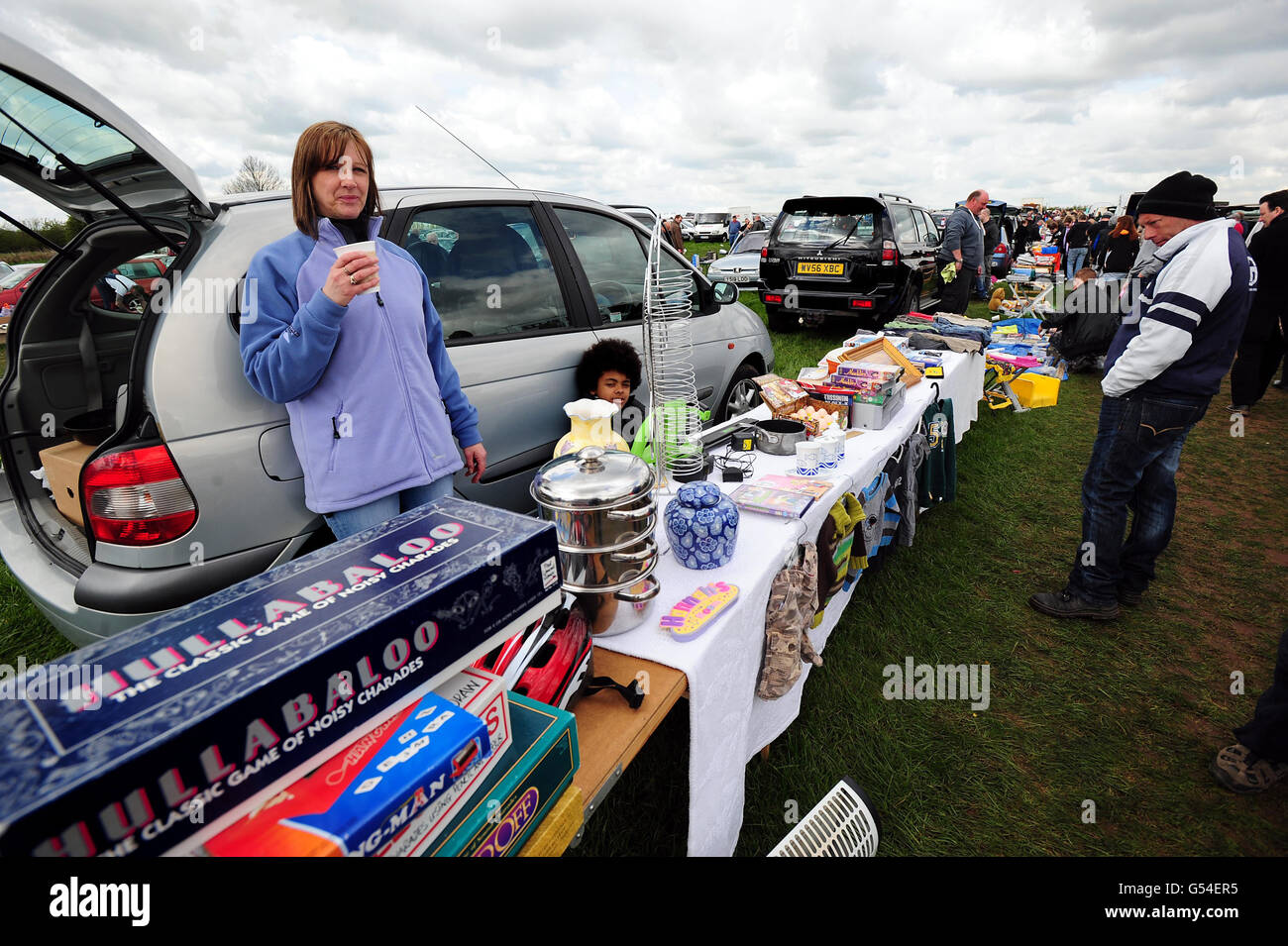 Measham car boot sale hi-res stock photography and images - Alamy