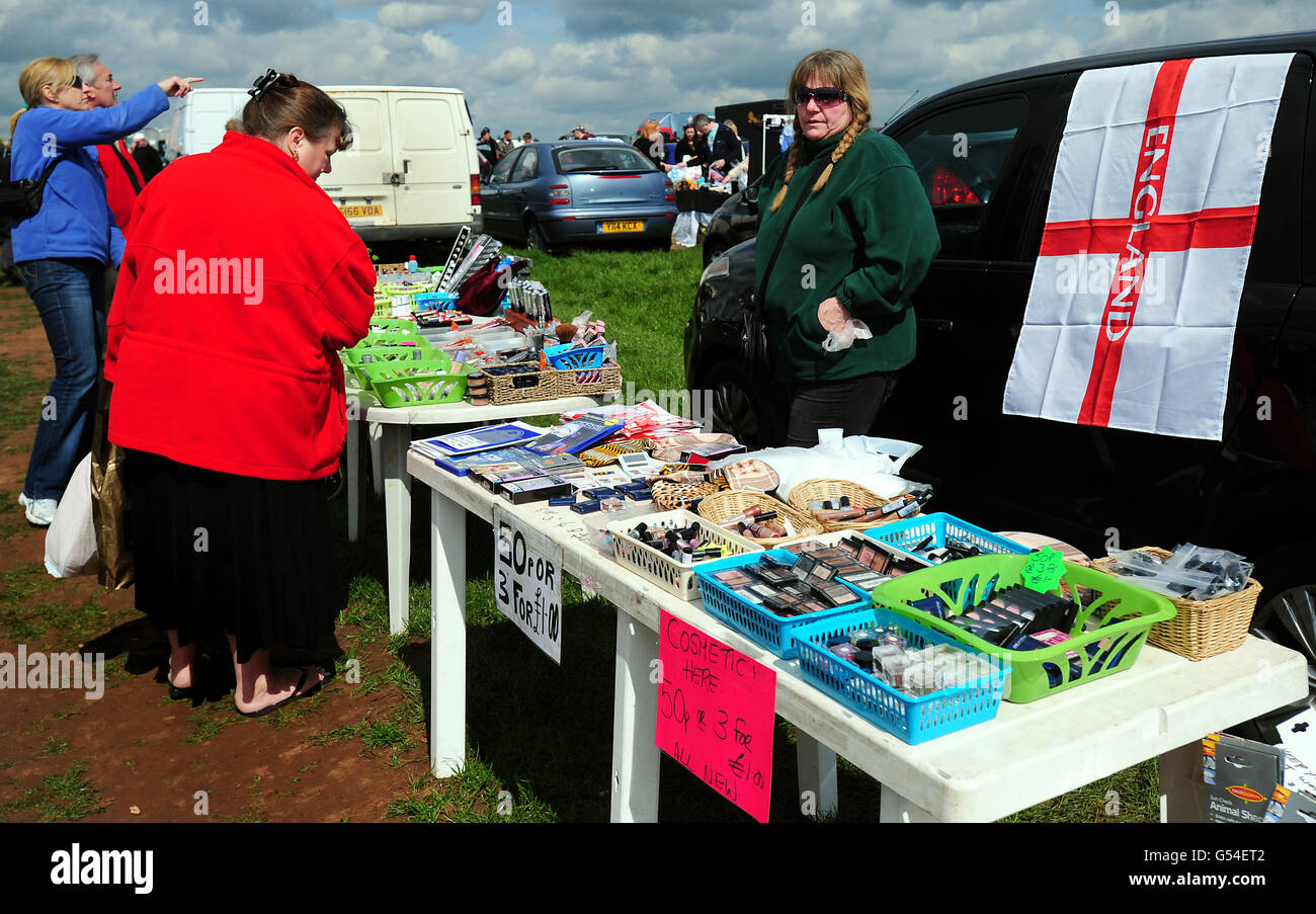 Measham Car Boot Sale Stock Photo - Alamy