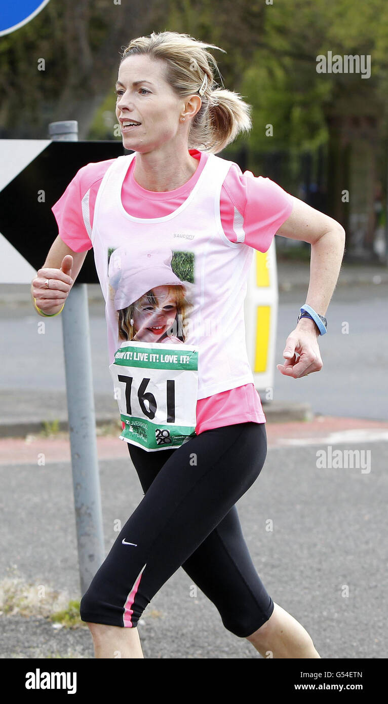Kate McCann, with husband Gerry McCann, have joined runners for the ...