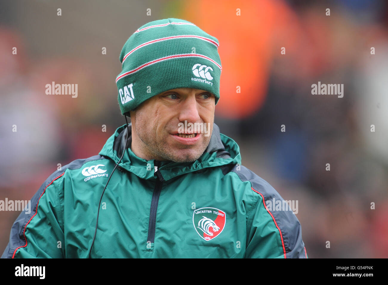 Richard Cockerill, Leicester Tigers director of rugby Stock Photo - Alamy
