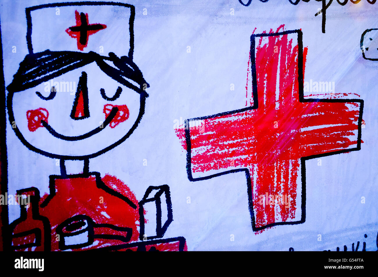 Red cross children hospital hi-res stock photography and images - Alamy