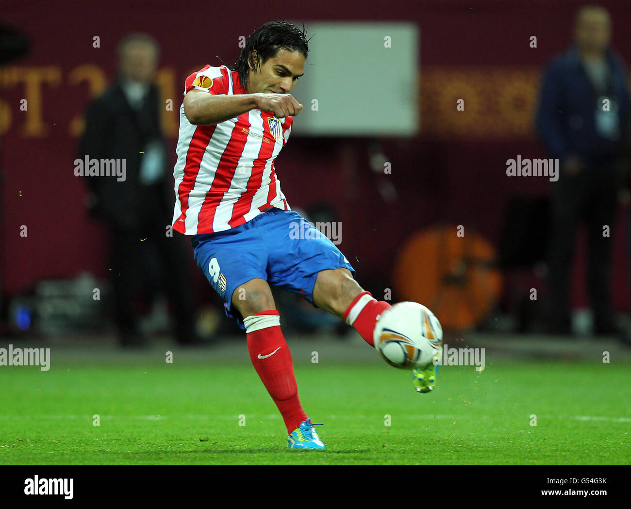 Falcao europa league goal hi-res stock photography and images - Alamy