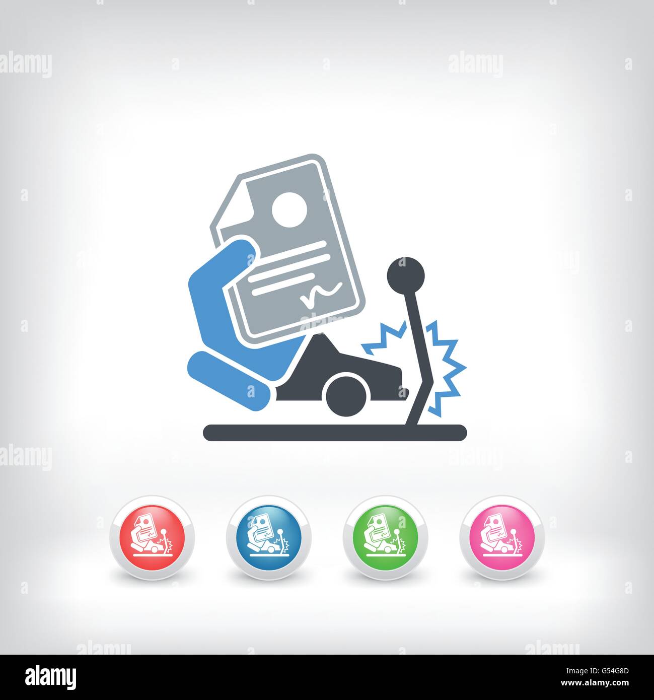 Car crash insurance Stock Vector Image & Art - Alamy