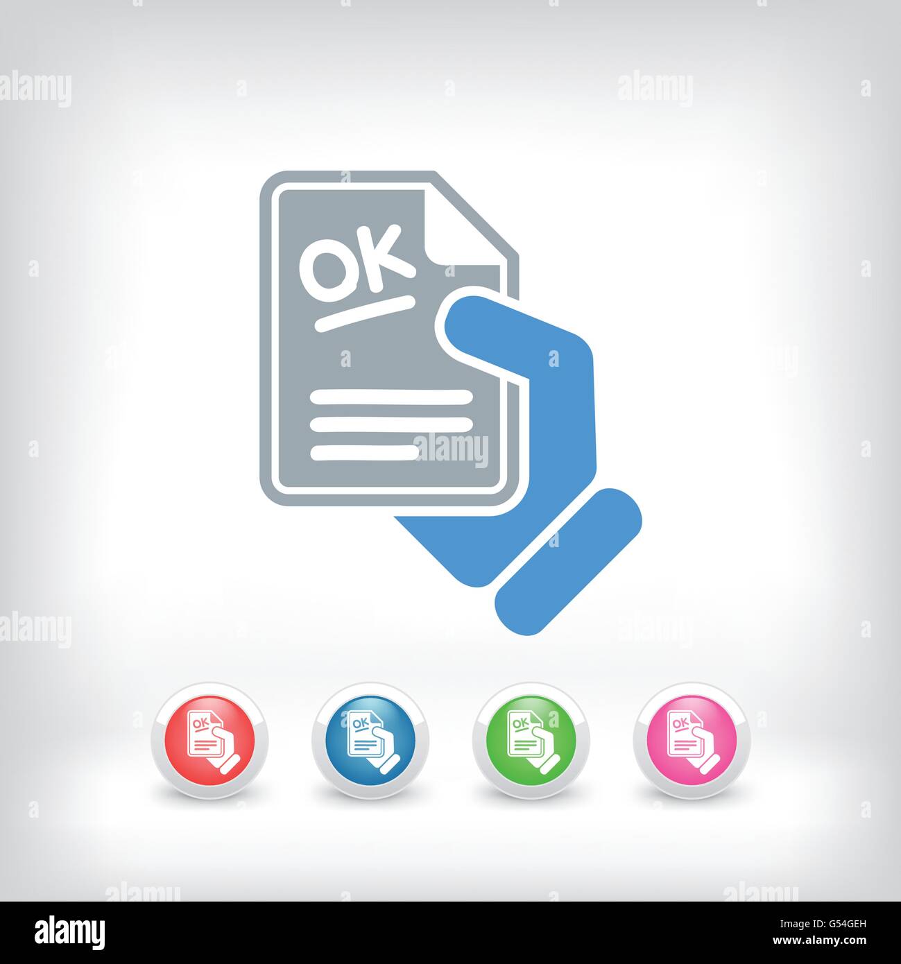 Good work evaluation Stock Vector Images - Alamy