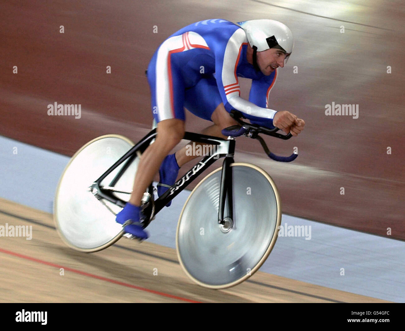 Great britain cyclist jason queally celebrates winning olympic gold ...