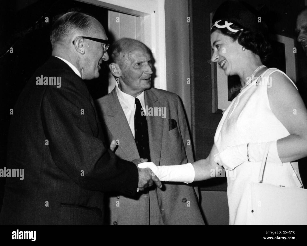 Royalty - Queen Elizabeth II - Imperial War Museum, London Stock Photo ...