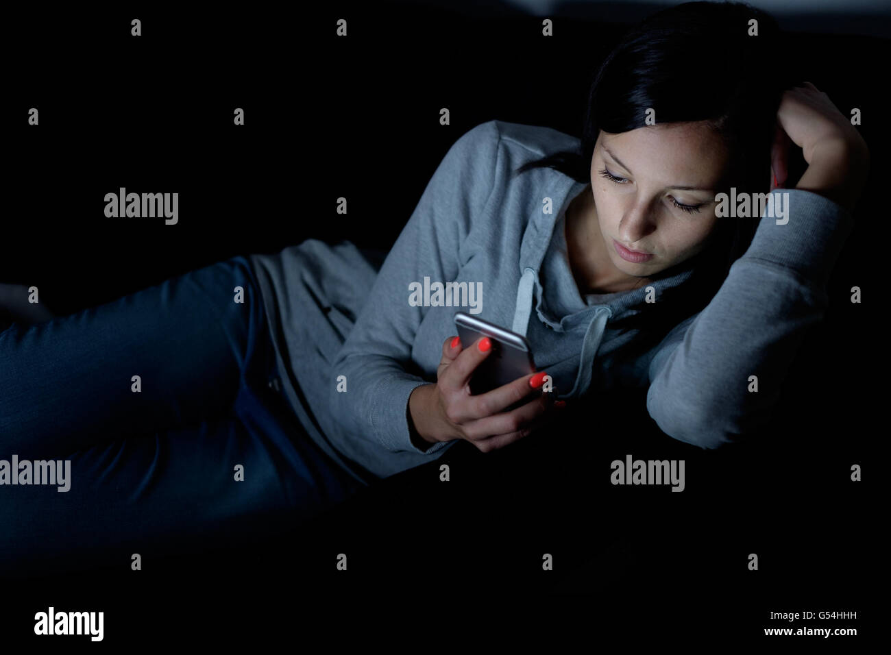 Mobile Phone Overuse High Resolution Stock Photography and Images - Alamy