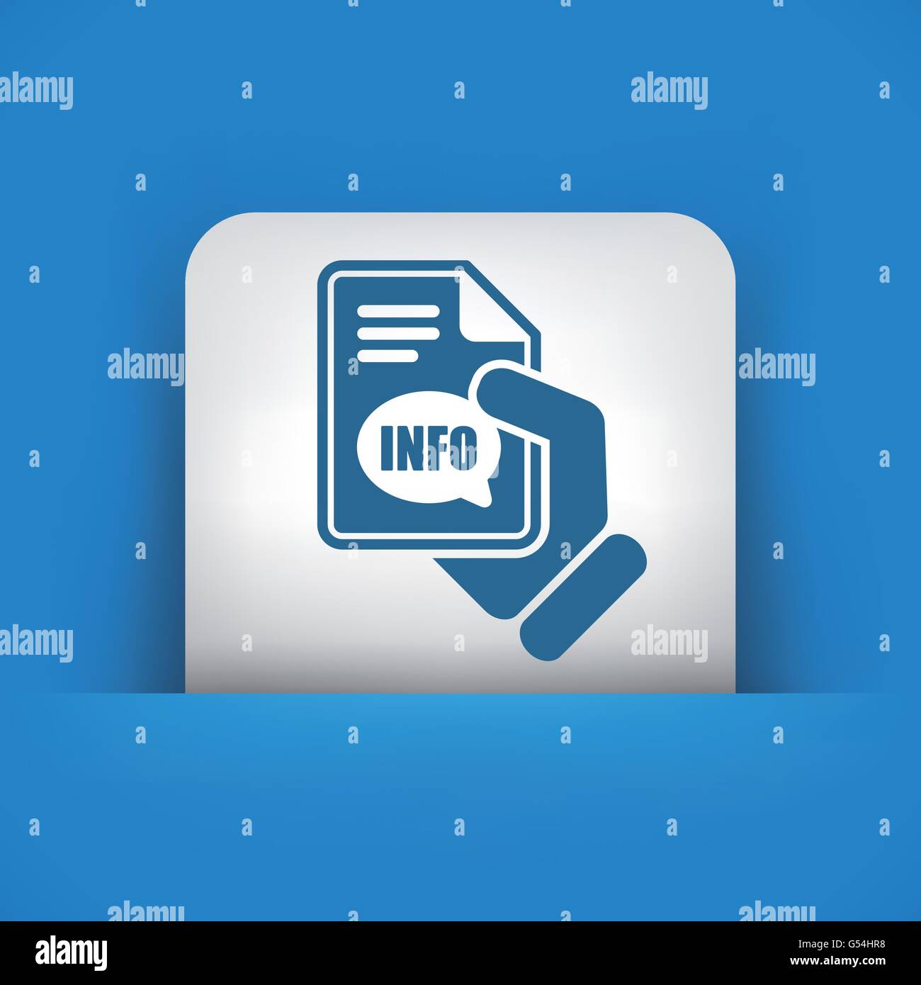 Info button icon Stock Vector Image & Art - Alamy