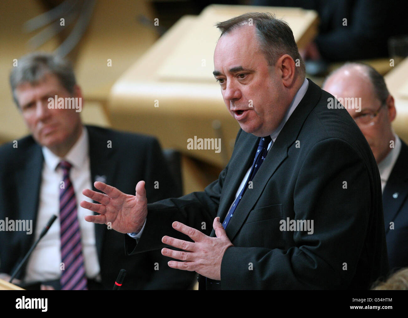 First Minister's Questions Stock Photo - Alamy