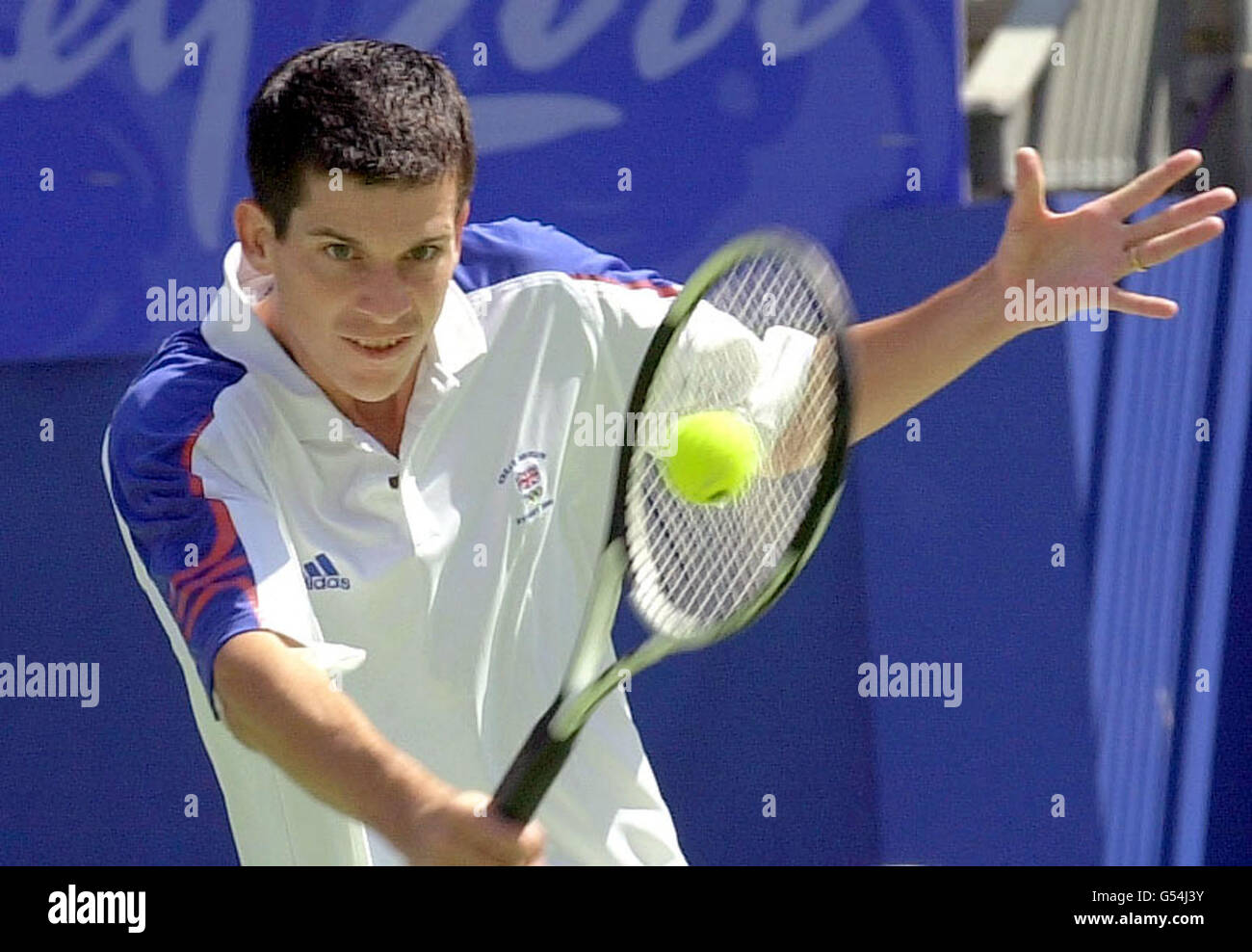 Tennis Hitting Tim Henman High Resolution Stock Photography and Images ...