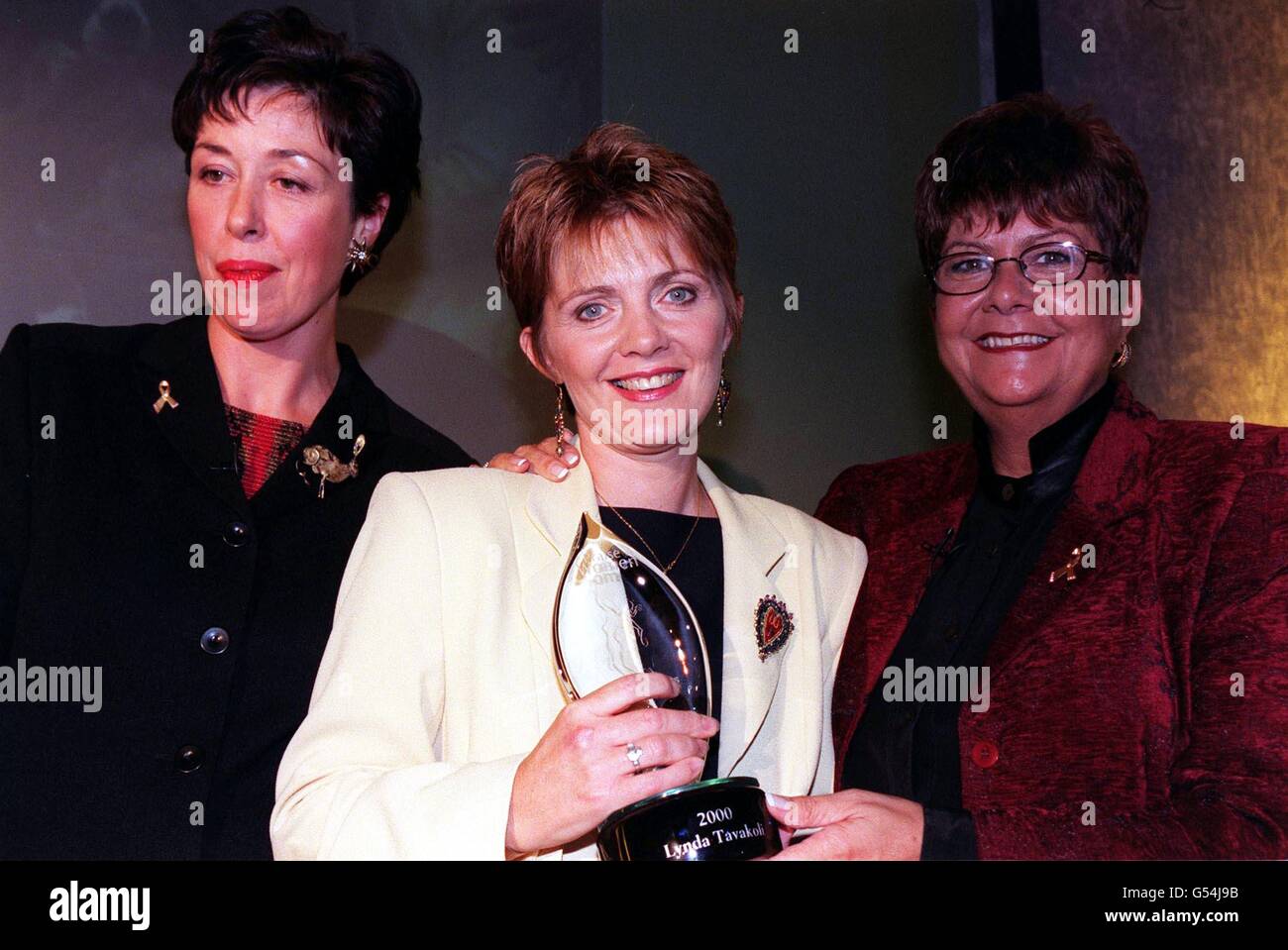 Sarah Kilby, editor of Woman & Home Magazine (L) with Sandy Mountford ...
