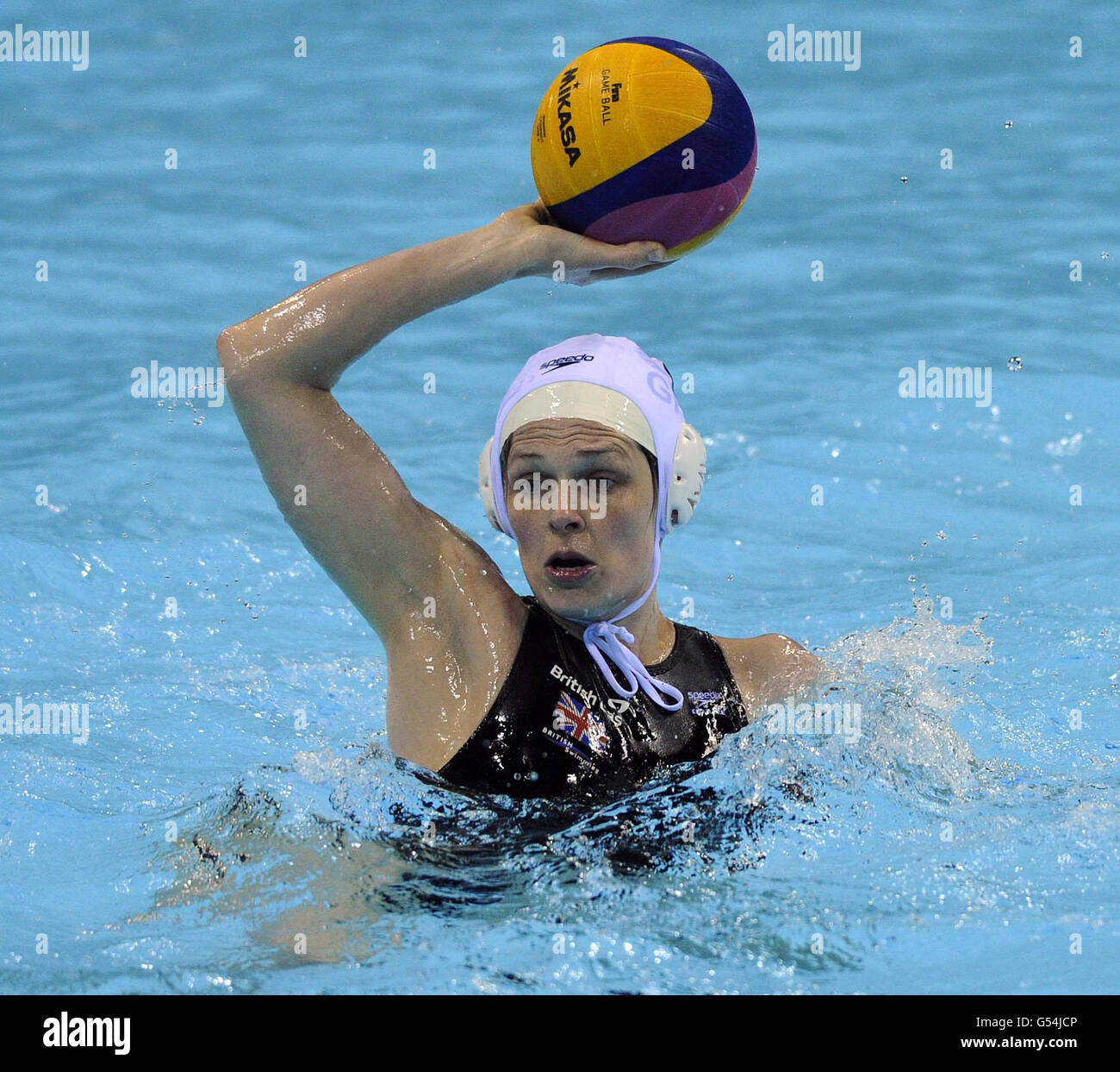 Water Polo - London 2012 Test Event - Day One - Water Polo Arena Stock ...